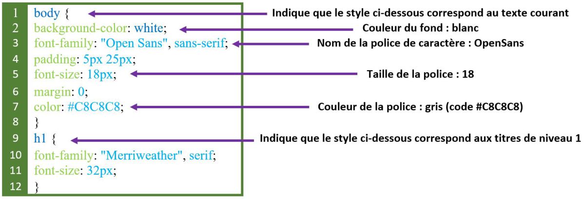 L'écriture d'une page Web [Enseignement SNT module "Le Web"]